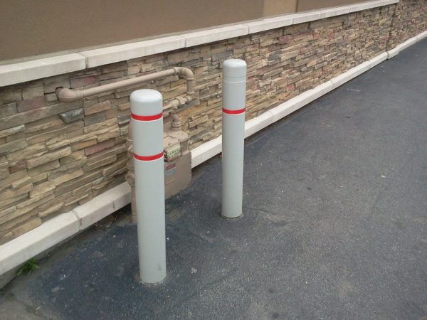 Gas Meter Protection - Steel Post Protection: Called Bollards - Buyers Ask